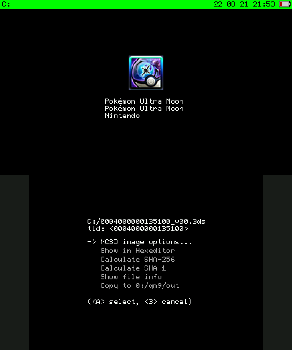 【要CFW】3DSのROMから音源データを取り出してサントラを自作する