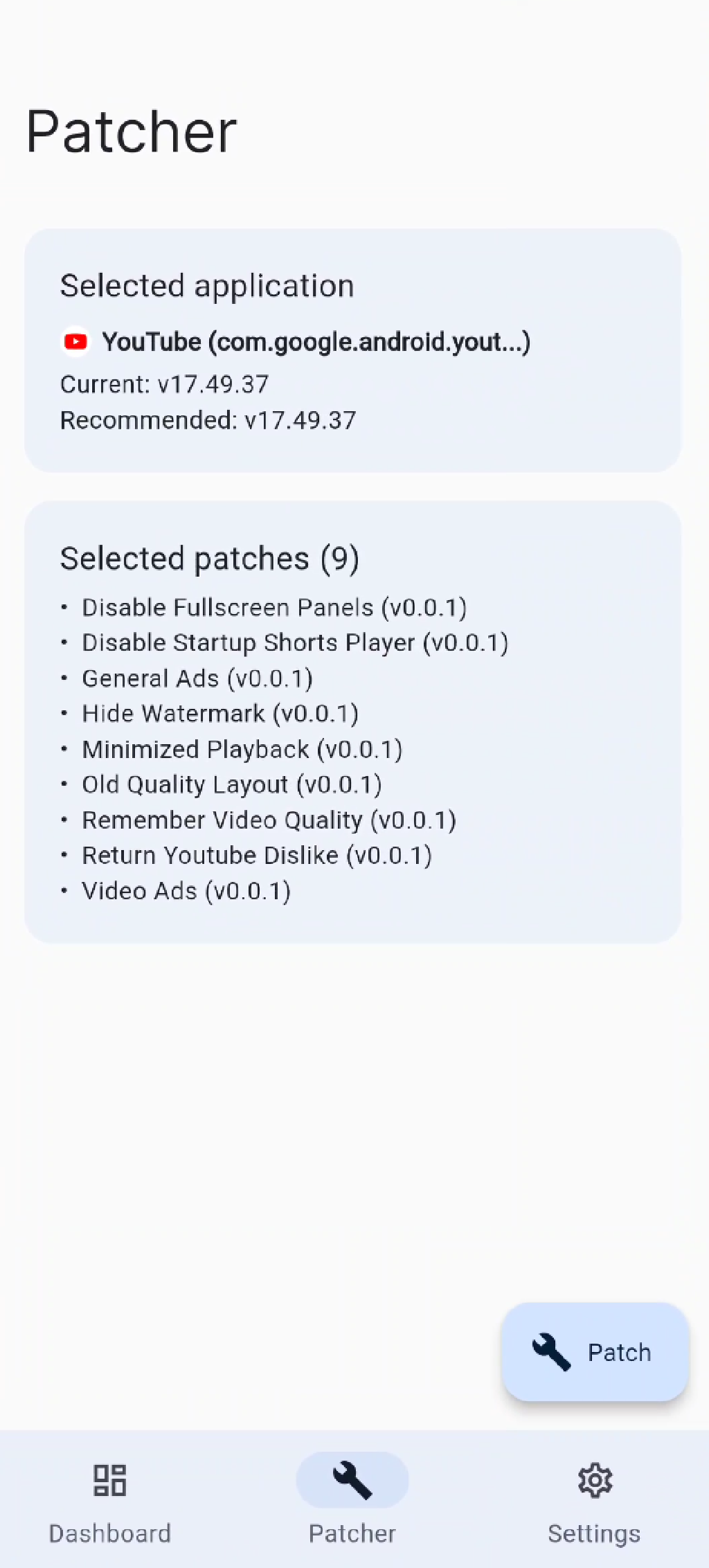 【Vanced代替】YouTube Revancedの「root版」をインストールする
